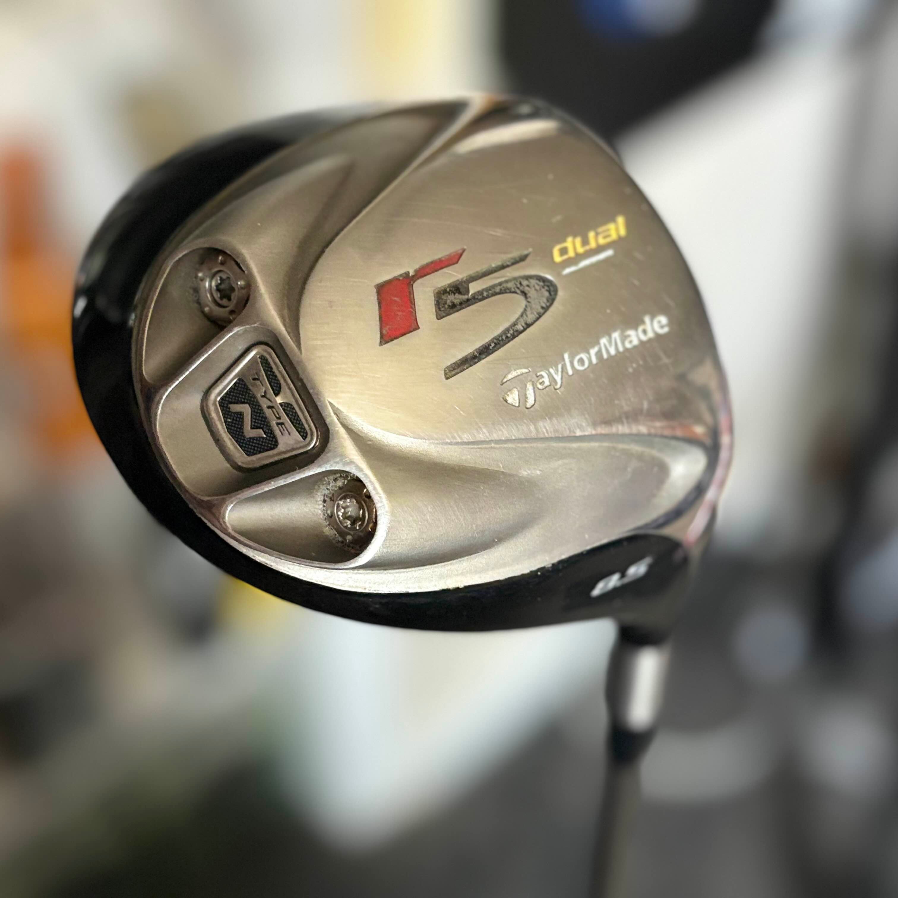 TaylorMade r5 Dual Type N TP Driver (USED) 8.5 Degree RH Graphite Stif ...